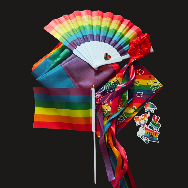 Kit LGBT Essentiel Pride 2026 – Drapeau LGBT & accessoires fiertés ...